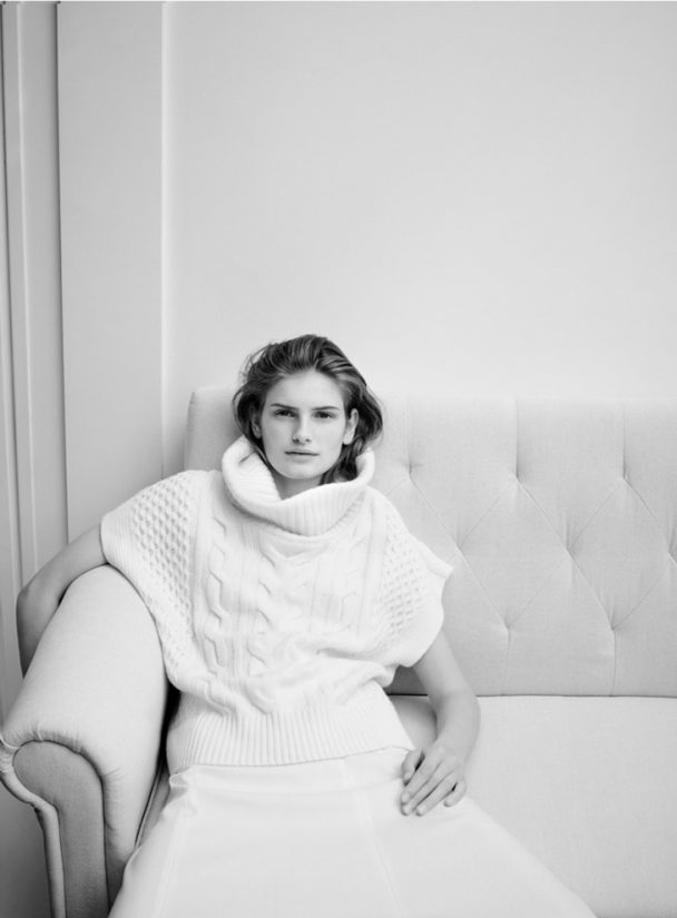 Signe Veiteberg Models Massimo Dutti Summer 2020 Collection