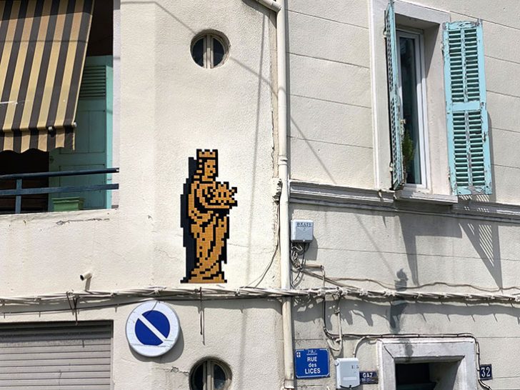 Street Artist Invader Secretly Installed Over 80 Artworks In Marseille