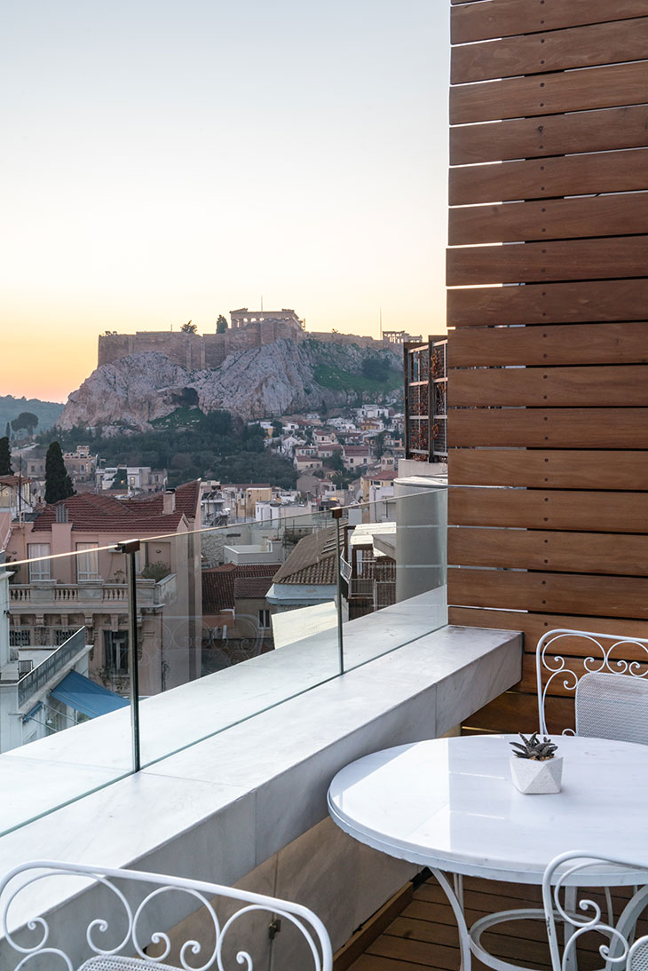 Overlooking the Acropolis: New Hotel Athens