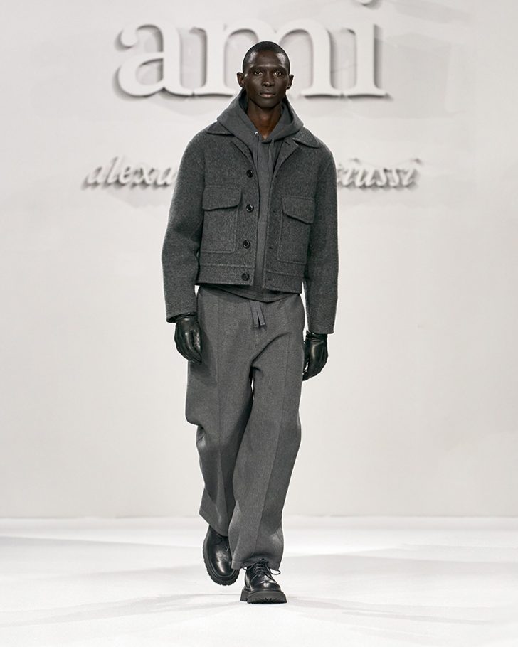 AMI Fall Winter 2021 Menswear & Womenswear Looks