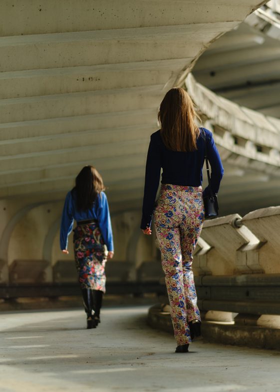 Backstage Moments at ISABEL MARANT Fall Winter 2021 Shoot
