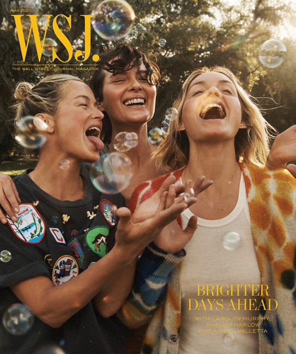 Amber Valletta, Carolyn Murphy & Shalom Harlow Cover WSJ. Magazine