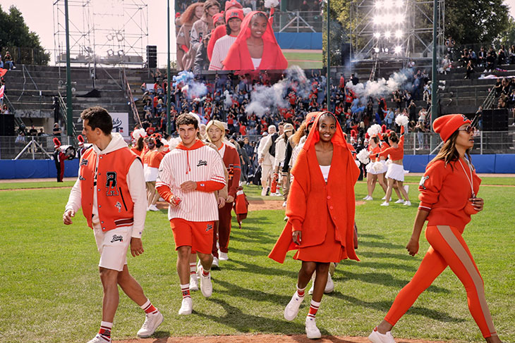 MFW: BOSS x Russell Athletic Pre-Spring 2022 Runway + Front Row