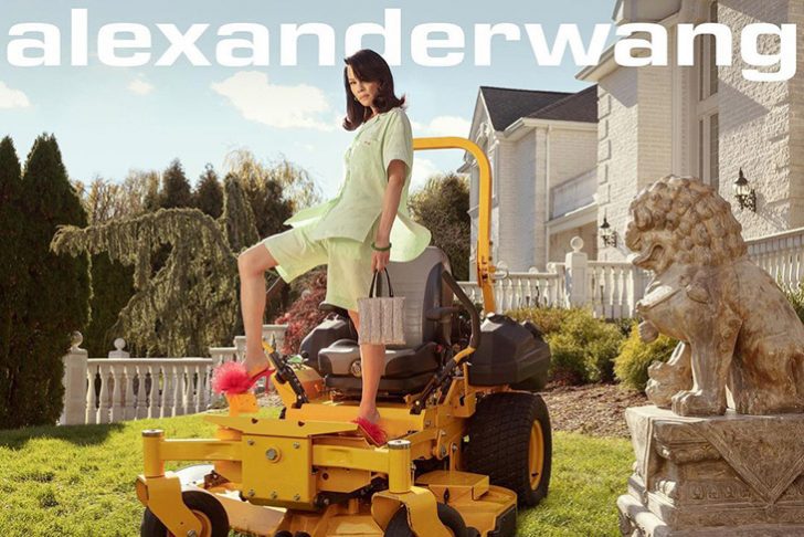 Lucy Liu is the Face of ALEXANDER WANG Holiday 2021 Collection