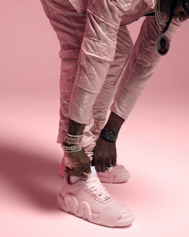 Giuseppe Zanotti Collaborates With Rapper Young Thug