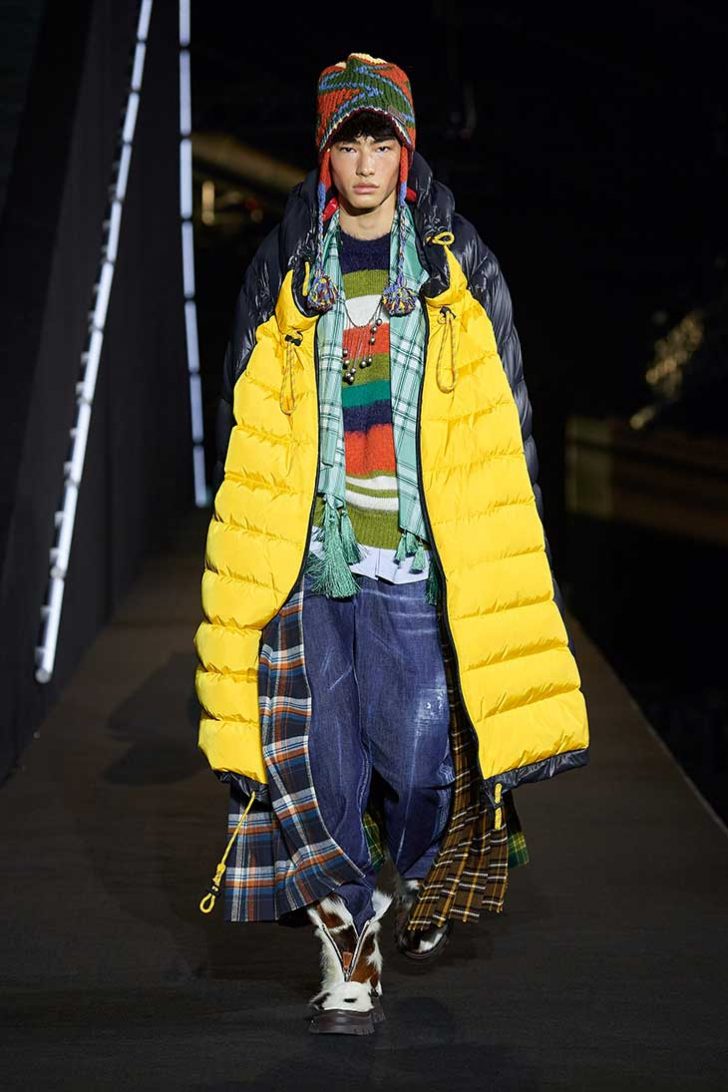 MFW: DSQUARED2 Fall Winter 2022.23 Menswear Collection