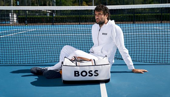 MATTEO BERRETTINI is the New Face of BOSS