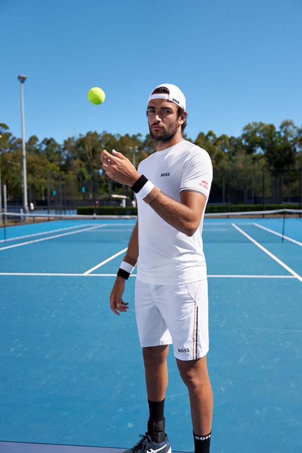 MATTEO BERRETTINI is the New Face of BOSS