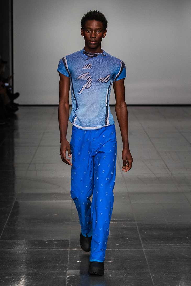 LFW: ROBYN LYNCH Fall Winter 2022 Menswear Collection