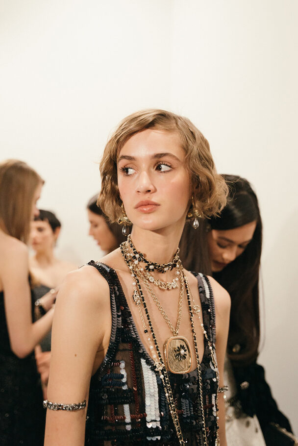 CHANEL Fall Winter 2022 Backstage Moments in Paris