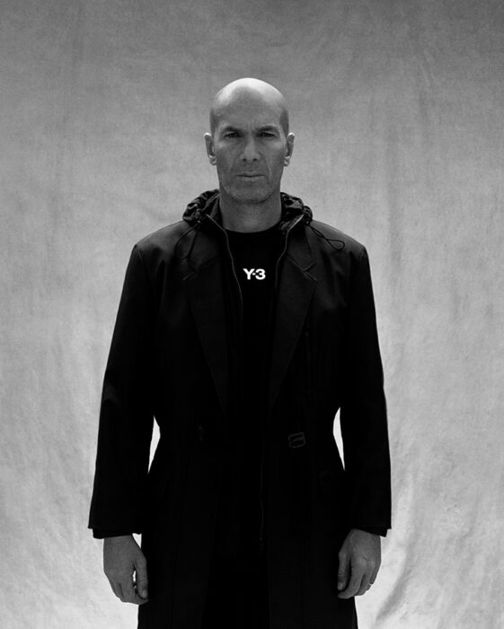 Zinedine Zidane is the Face of Y-3 Spring Summer 2022 Collection