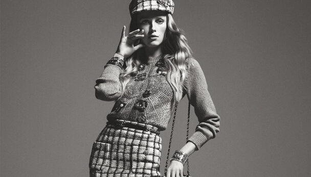 Rianne van Rompaey Models CHANEL Fall Winter 2022 Collection