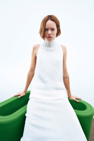 Freja Beha Erichsen Models ZARA Fall Winter 2022 Collection