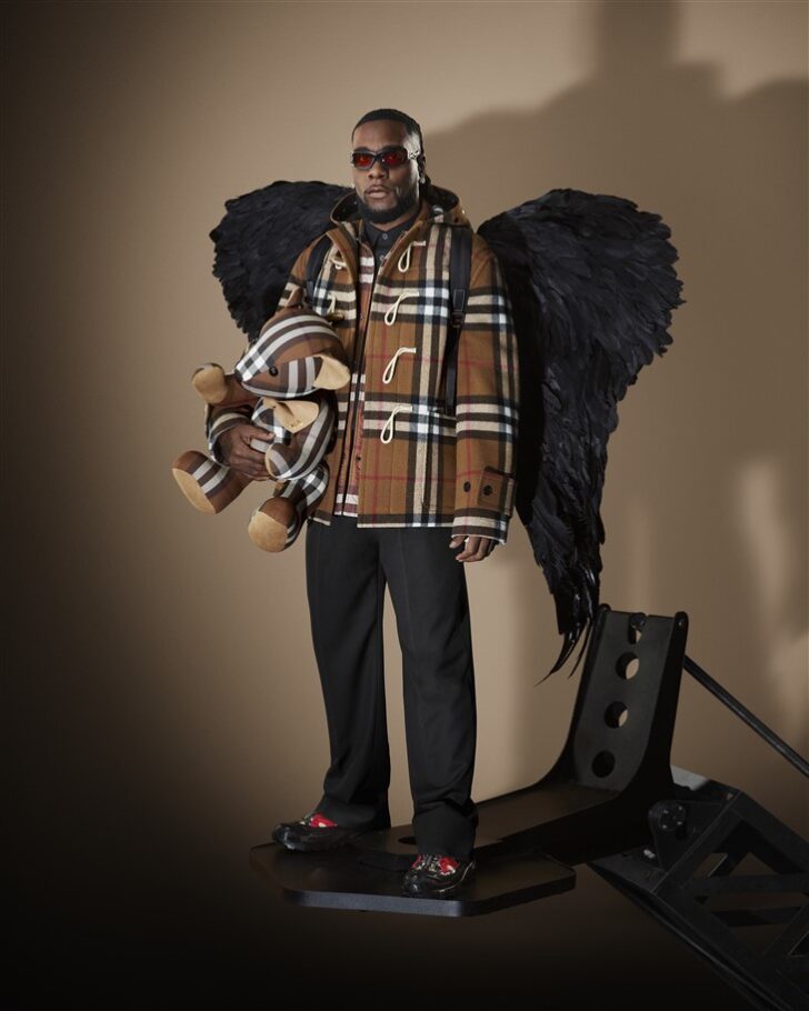 Shakira & Burna Boy Star In Burberry's 'The Night Before' Campaign - DSCENE