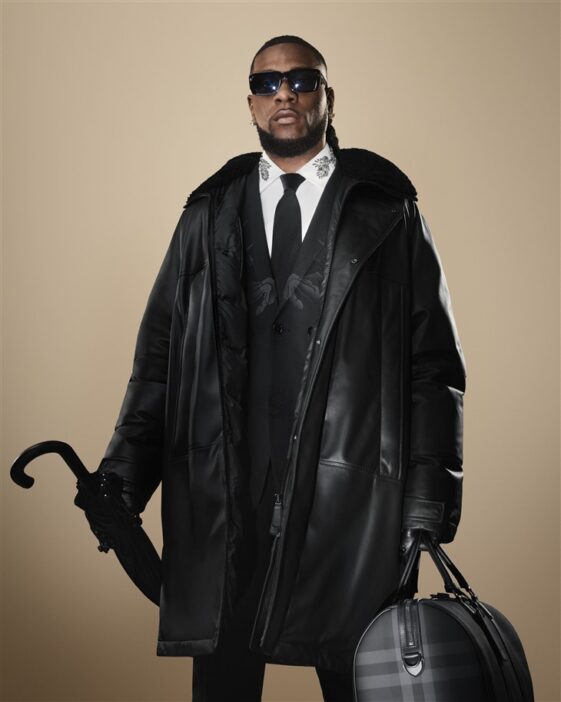 Shakira & Burna Boy Star In Burberry's 'The Night Before' Campaign - DSCENE