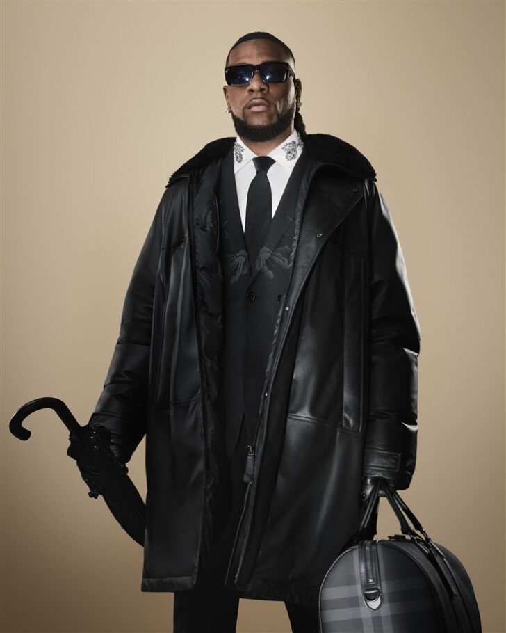 Shakira & Burna Boy Star In Burberry's 'The Night Before' Campaign - DSCENE