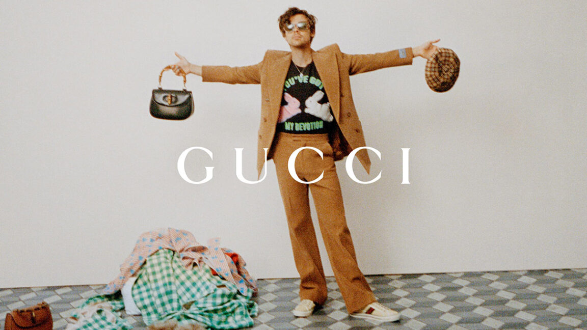 Liberated Vanity: HARRY STYLES X GUCCI HA HA HA Collection