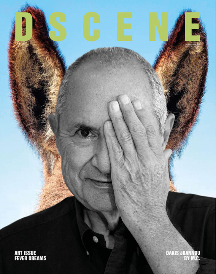 DAKIS JOANNOU by MAURIZIO CATTELAN for DSCENE Art Issue