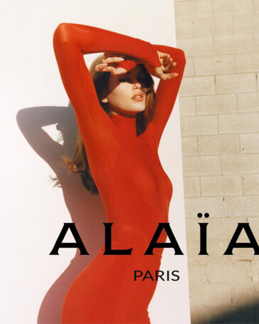 Kaia Gerber is the Face of ALAÏA Winter Spring 2023 Collection