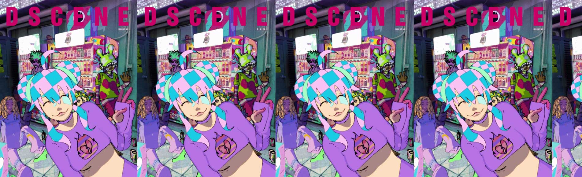 Virtual Music Star YAMEII Takes DSCENE Magazine's February 2023 Cover