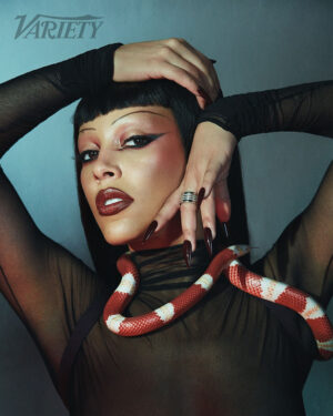 Doja Cat Covers VARIETY Magazine 2023 Grammys Issue