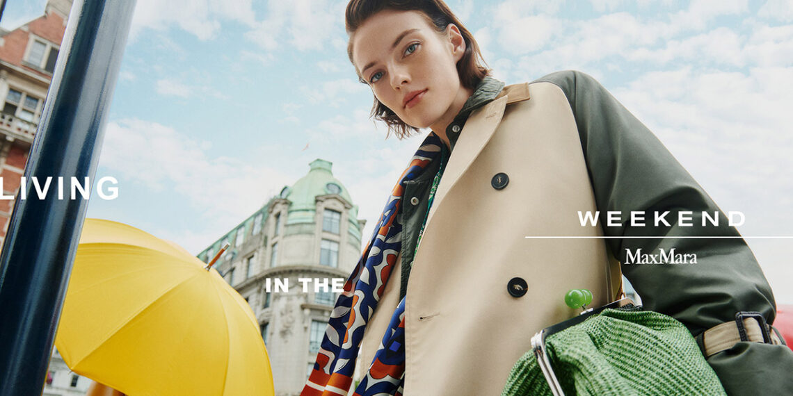 Beauise Ferwerda Models Weekend Max Mara Spring 2023 Looks