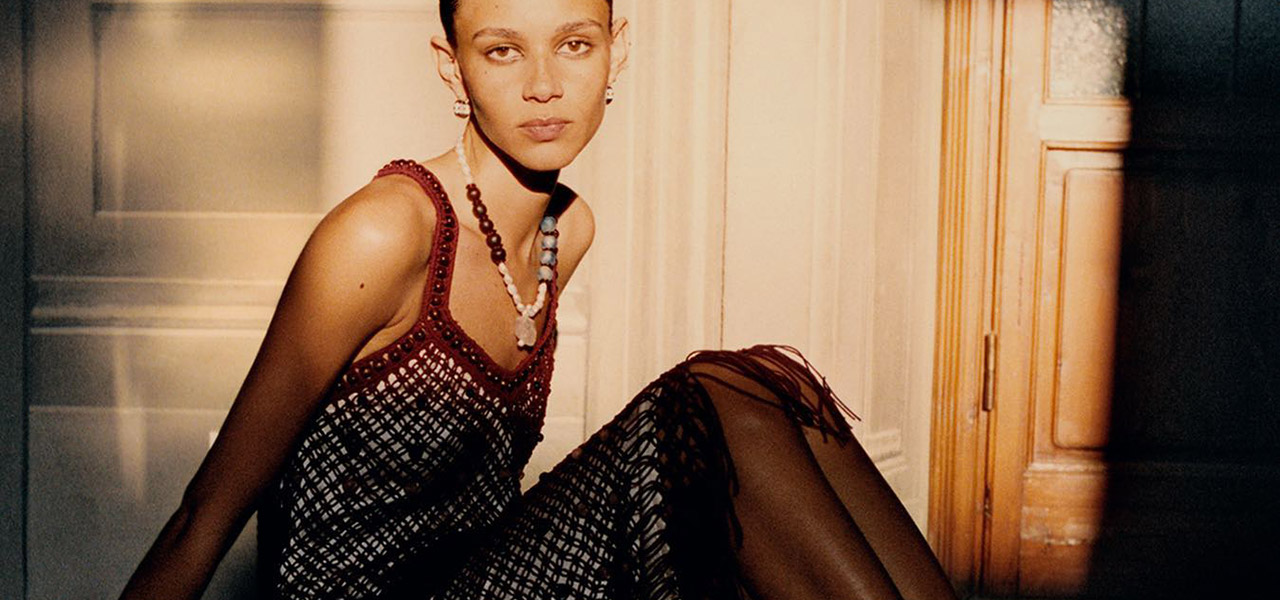 Binx Walton Models Wales Bonner Spring Summer 2023 Collection