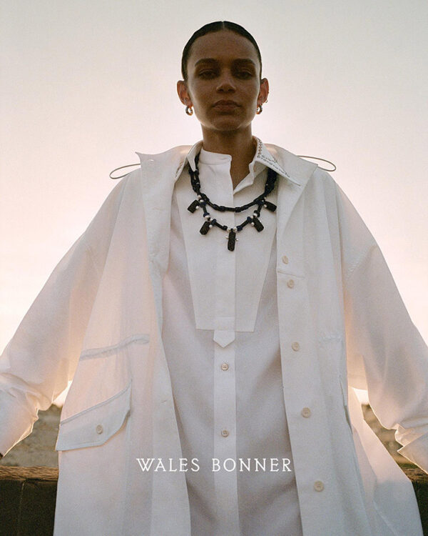 Binx Walton Models Wales Bonner Spring Summer 2023 Collection