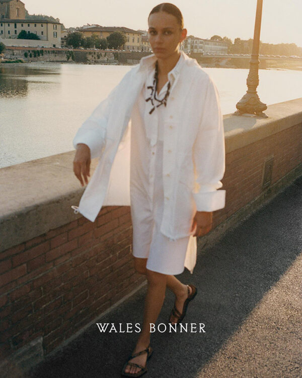 Binx Walton Models Wales Bonner Spring Summer 2023 Collection