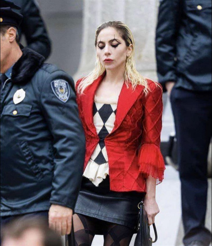 Lady Gaga as Harley Quinn Takes The Streets of New York