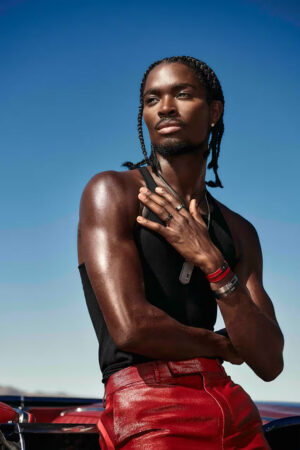 Kendall Jenner and Alton Mason Pose for MESSIKA