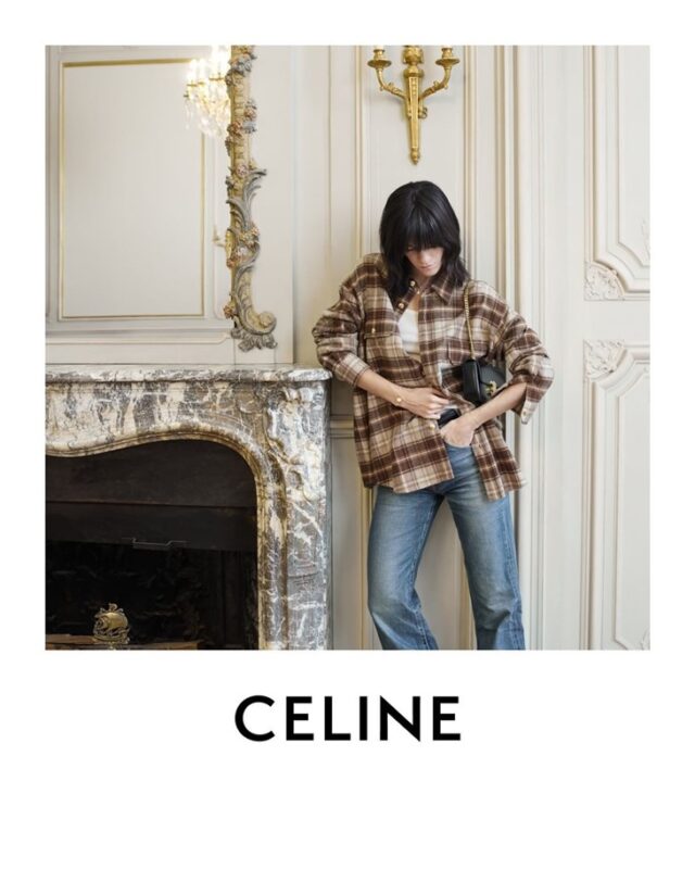 Suzanne Lindon Models CELINE Winter 2023 Collection - DSCENE
