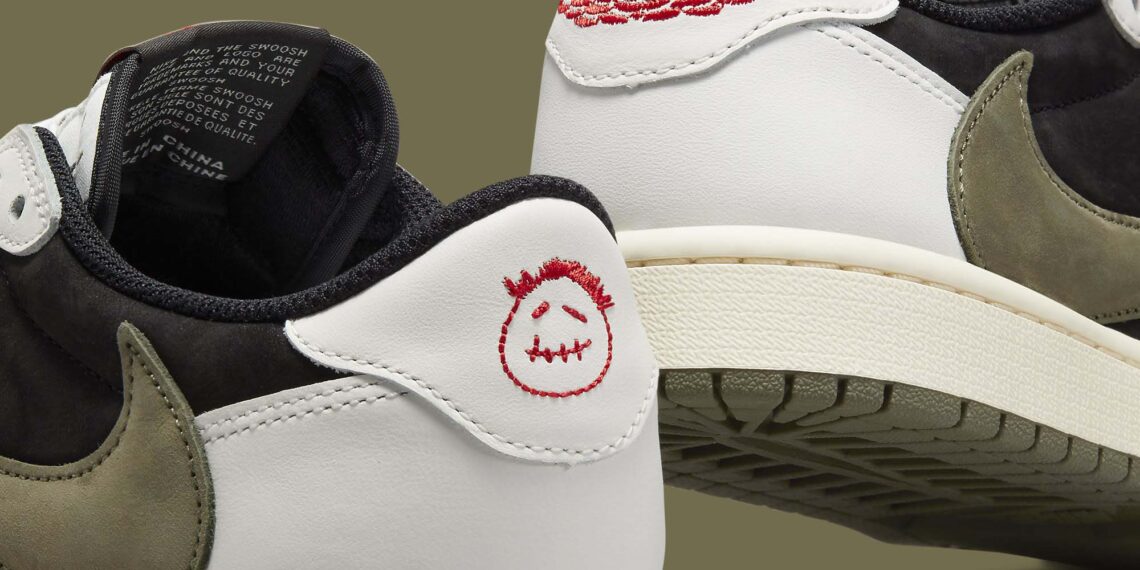 Travis Scott x Wmns Air Jordan 1 Low OG 'Olive' Release