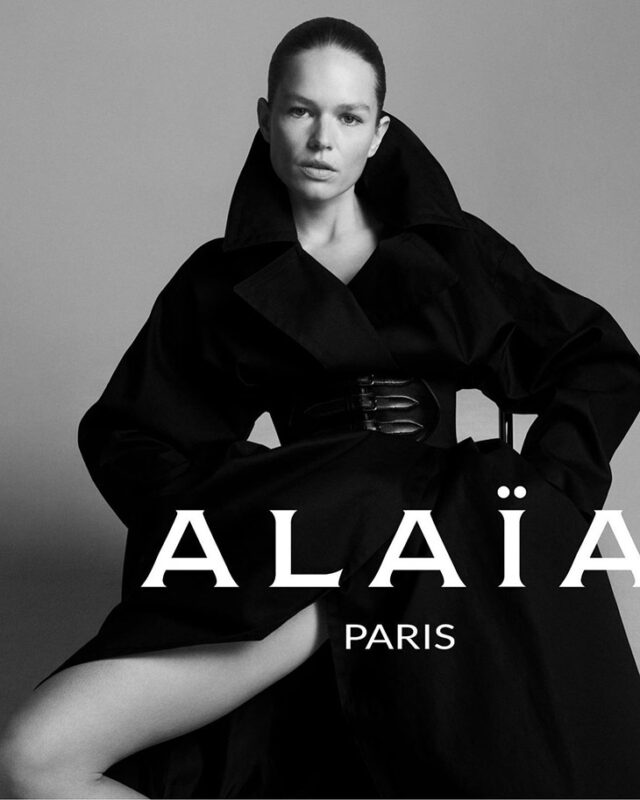 Anna Ewers is the Face of ALAÏA Summer Fall 2023 Collection