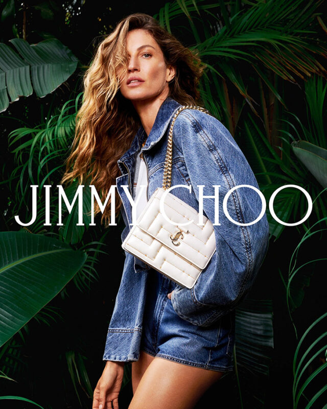 Gisele Bündchen Models Jimmy Choo Summer 2023 Collection