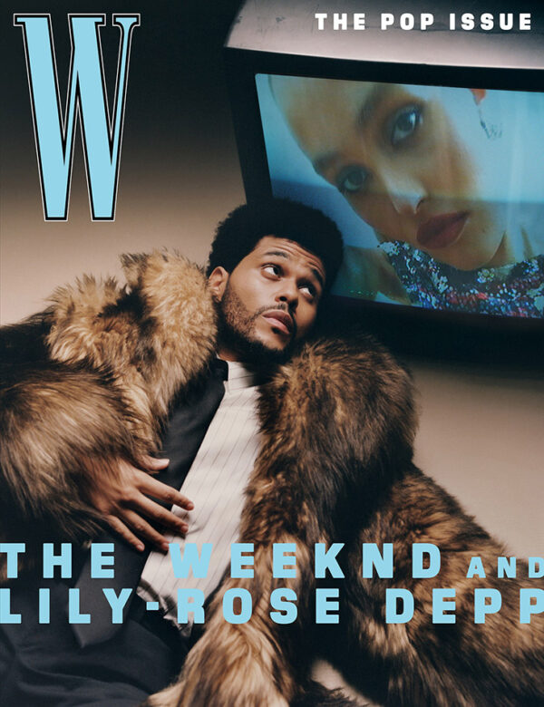 The Weeknd & Lily-Rose Depp Cover W Magazine Pop Issue