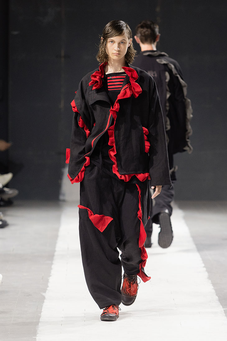 Yohji Yamamoto Pour Homme Spring Summer 2024 Collection