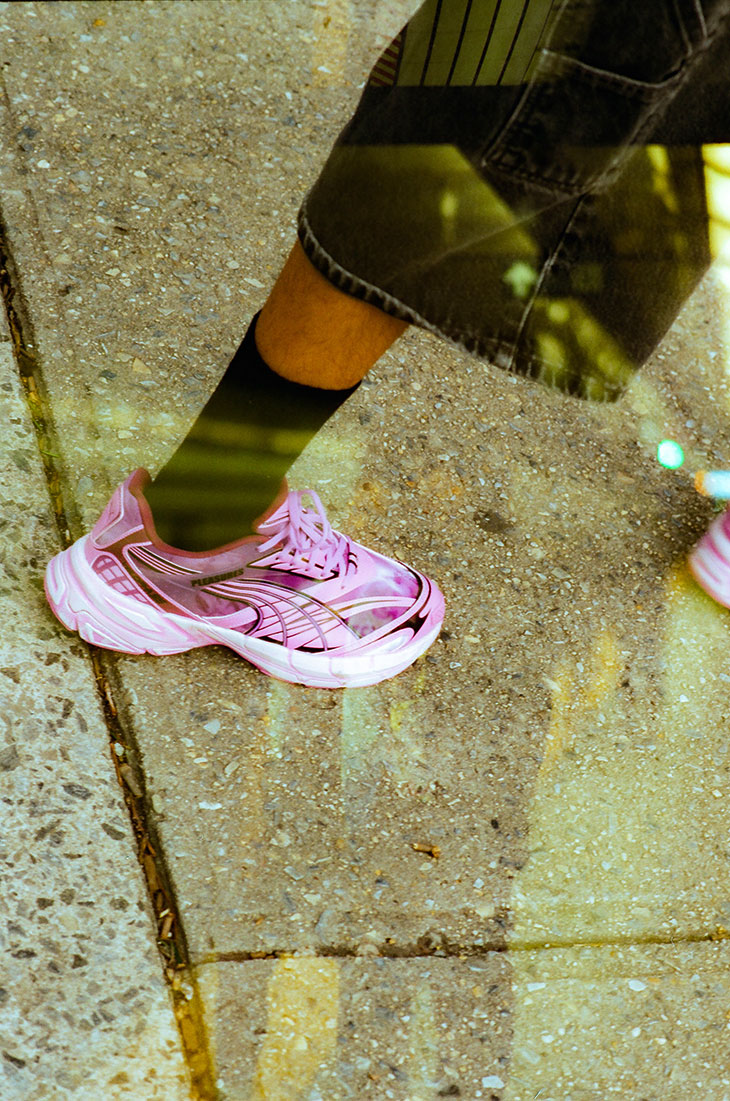 PUMA x PLEASURES Unveil the Overdyed Velophasis Sneaker