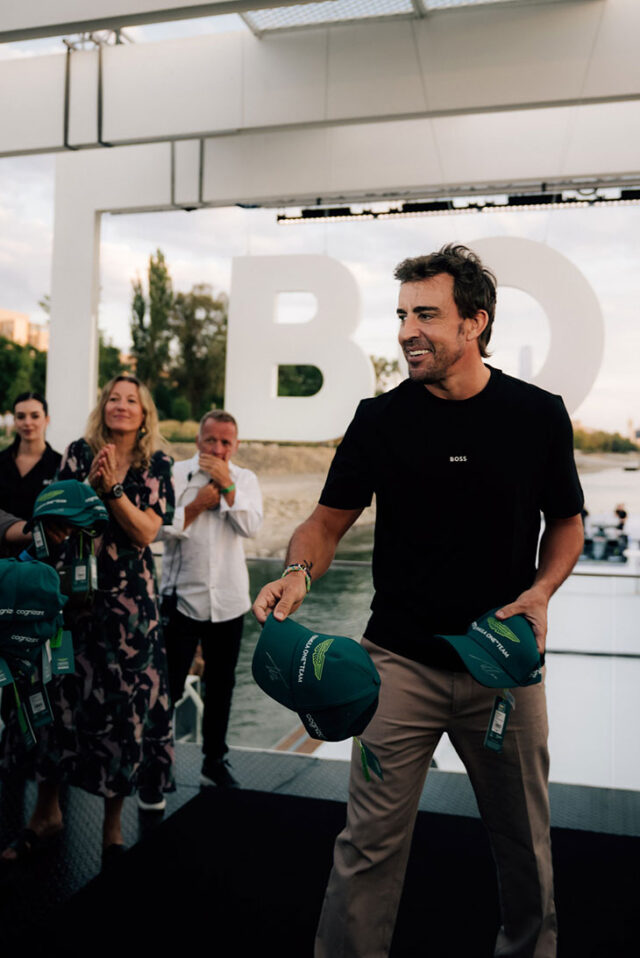 BOSS Names Fernando Alonso Brand Ambassador