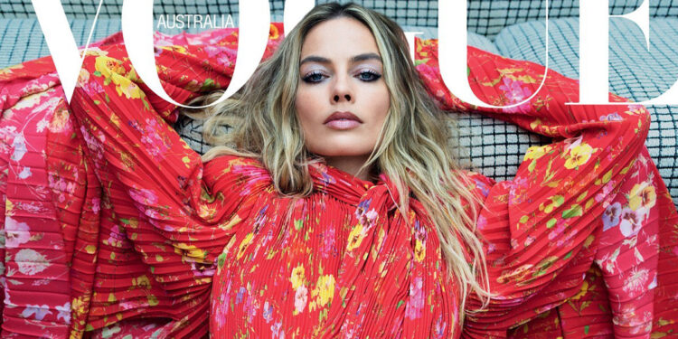 Barbie Star Margot Robbie Covers Vogue Australia August 2023