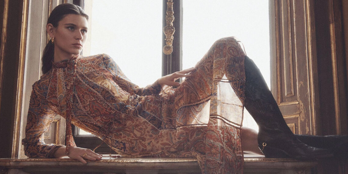 Vivienne Rohner Models Zimmermann Fall 2023 Collection