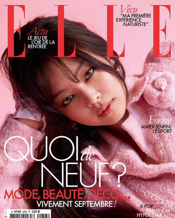 Blackpink Member Jennie Kim is the Cover Star of ELLE France