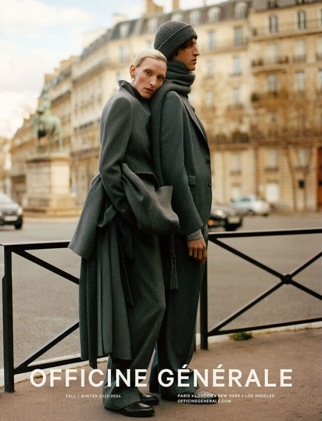 Officine Générale FW23: A Celebration of Timeless Parisian Elegance