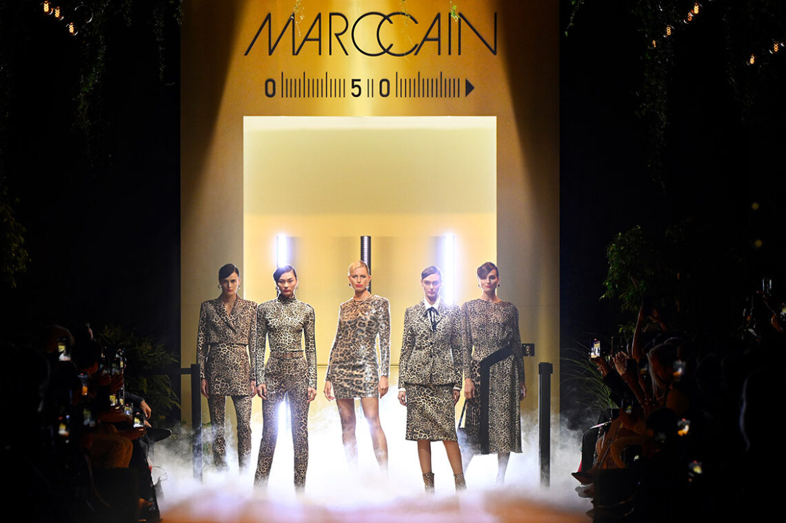 Marc Cain Celebrates its 50th Anniversary with a Glamorous Show