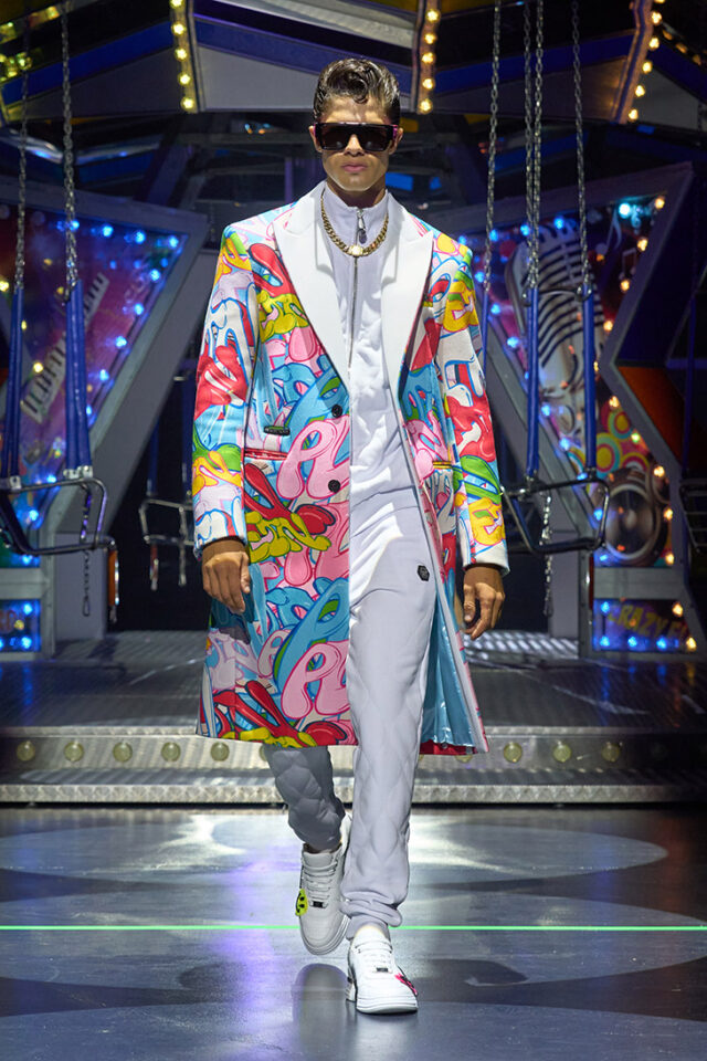 Ode to '80s Nostalgia: Philipp Plein Spring Summer 2024 Collection