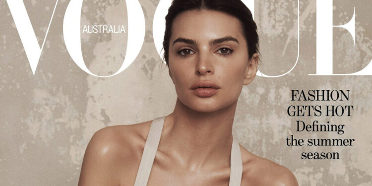Emily Ratajkowski Covers Vogue Australia December 2023 Issue