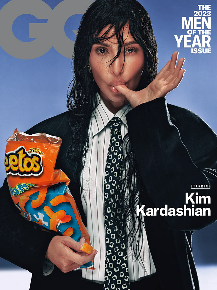 Kim Kardashian Covers British GQ 2023 Men Of The Year Issue Kim Kardashian Covers British GQ 2023 Men Of The Year Issue