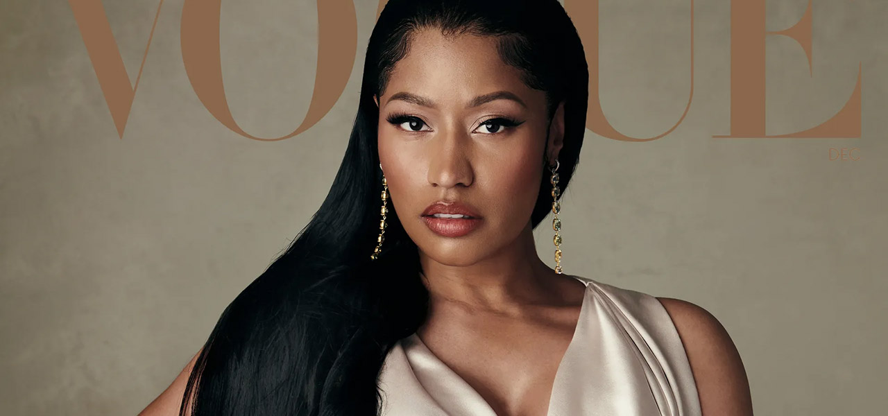 Nicki Minaj Covers American Vogue December 2023 Issue