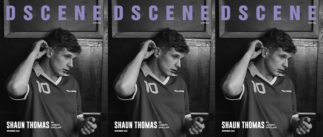 SHAUN THOMAS Graces the November 2023 Cover of DSCENE Magazine
