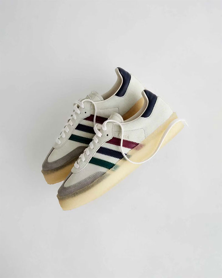 KITH Unveils Festive KITH x Clarks x adidas Samba Sneakers